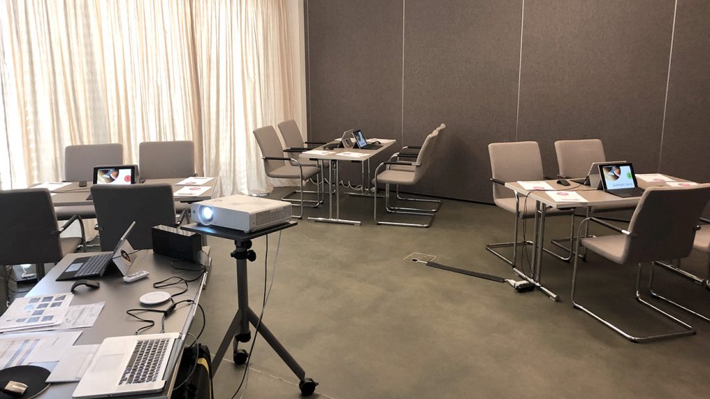 Setup & seminar room - Interpersonal Skills LAB